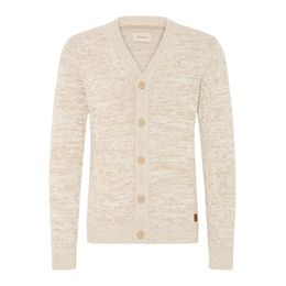 Blend Herren Strickjacke "Strickjacke BHDamon", beige, Gr. XL, Obermaterial: 70% Baumwolle CO. 30% Polyester PES., Strickjacken