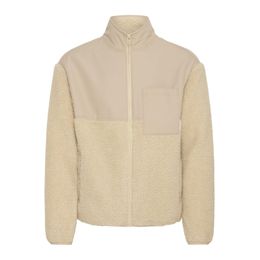 Blend Herren Pl&uuml;schjacke "Pl&uuml;schjacke BHEVON", beige, Gr. XL, Obermaterial: 100% Polyester PES., Jacken