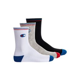 Champion Herren Kurzsocken "Socken 3er Pack", Gr. 39, bunt, Obermaterial: 71% Baumwolle CO. 27% Polyester PES. 2% Elasthan EL., Socken
