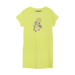 Color Kids M&auml;dchen Sommerkleid "Sommerkleid CODress", gelb, Gr. 122, Obermaterial: 90% Polyester PES. 10% Elasthan EL., Kleider
