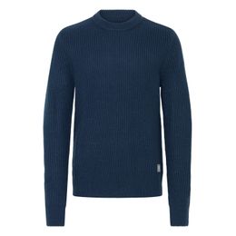 Blend Herren Strickfleece-Pullover "Strickpullover BHRibi", blau, Gr. XL, Obermaterial: 100% Polyacryl PAN., Pullover