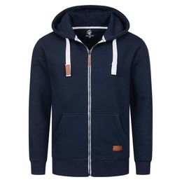 Rock Creek Sweatjacke Herren Gr&ouml;&szlig;e M navy / braun