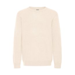 !Solid SOLID Herren Strickfleece-Pullover "Strickpullover SDRick", beige, Gr. XXL, Obermaterial: 60% Lammfell LF. 40% Nylon NY., Pullover