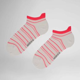 Hudson Damen Sneakersocken "Sneaker Line", Gr. 39, lila, Obermaterial: 40% Viskose CV. 38% Polyamid PA. 20% Polyester PES. 2% Elasthan EL., Socken