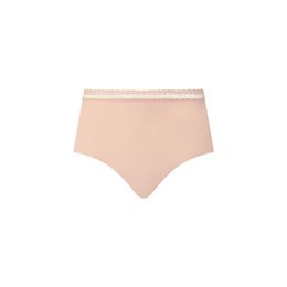 Chantelle Damen Slip "Slip Taillen Slip Cozy Chic 1er Pack", Gr. L, beige, Obermaterial: 80% Modal CMD. 20% Elasthan EL., Unterhosen