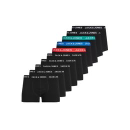 Jack & Jones JACK & JONES Herren Boxershorts "Boxershort JACHUEY TRUNKS 5 PACK 10er Pack", Gr. XL, bunt, Obermaterial: 95% Baumwolle CO. 5% Elasthan EL.,