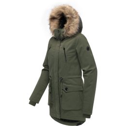 Ragwear Damen Kurzmantel "Ellsa B YOUMODO"olivgr&uuml;n, Gr. XL, Obermaterial: 100% Polyester. Innenfutter: 100% Polyester. Wattierung: 100% Polyester,