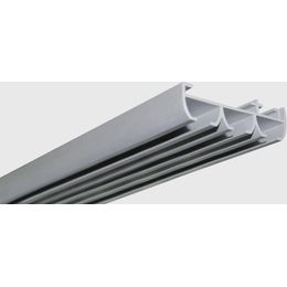 Gardinenschiene GOOD LIFE, L:280cm, silber, Aluminium, Gardinenstangen, "Sileno"
