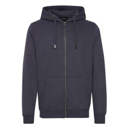 11 Project Herren Kapuzensweatjacke "Kapuzensweatjacke PREdmond", blau, Gr. M, Obermaterial: 60% Baumwolle CO. 40% Polyester PES., Sweatjacken