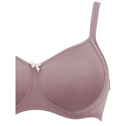 Anita Damen Soft-BH "Soft BH Fleur", Gr. 75, rot, Obermaterial: 83% Polyamid PA. 17% Elasthan EL., BHs