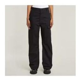 G-Star Raw G-Star f&uuml;r Damen. D25945-D951-6484 Regular Cargo-Hose schwarz (25), L&auml;ssig, Baumwolle