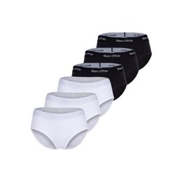 Marc O'Polo MARC O'POLO Damen Panty "Panty 6er Pack", Gr. XL, bunt, Obermaterial: 95% Baumwolle CO(Bio). 5% Elasthan EL., Unterhosen