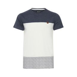 INDICODE JEANS T-Shirt Herren Gr&ouml;&szlig;e S marine / wei&szlig;