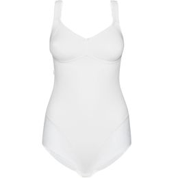 SuSa Damen Body "Body ohne B&uuml;gel Milano", Gr. 95, beige, Obermaterial: 81% Polyamid PA. 19% Elasthan EL., Bodys