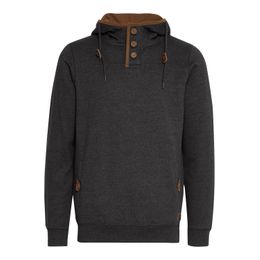 Blend Herren Kapuzenpullover "Hoodie BHAlexo", grau, Casual, Gr. L, unifarben, Web, Obermaterial: 60% Baumwolle CO. 40% Polyester PES., Pullover