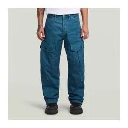 G-Star Raw G-Star f&uuml;r Herren. D26111-D947-G925 Bend 3D Cargo Loose Pants navy (30/32), L&auml;ssig, Baumwolle, Marine