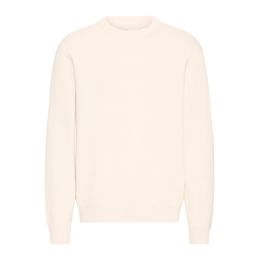 !Solid SOLID Herren Strickfleece-Pullover "Strickpullover SDRyker", beige, Gr. L, Obermaterial: 100% Baumwolle CO., Pullover