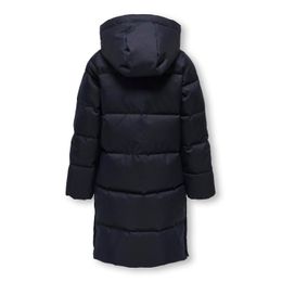 KIDS Only M&auml;dchen Steppmantel "KOGIRENE PUFFER COAT OTW NOOS", blau, Gr. 158, unifarben, Web, Obermaterial: 100% Polyester, M&auml;ntel, mit seitlichen