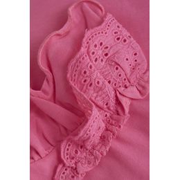 EN FANT M&auml;dchen Shirttop "Shirttop ENT-shirt SS", pink, Gr. 110, Obermaterial: 95% Baumwolle CO. 5% Elasthan EL., Tops