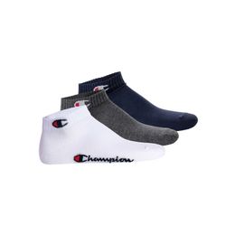 Champion Herren Kurzsocken "Socken 3er Pack", Gr. 43, bunt, Obermaterial: 71% Baumwolle CO. 23% Polyester PES. 4% Polyamid PA. 2% Elasthan EL., Socken