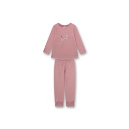 Sanetta M&auml;dchen Schlafanzug "Pyjama", Gr. 104, pink, Obermaterial: 100% Baumwolle CO(Bio)., Homewear-Sets