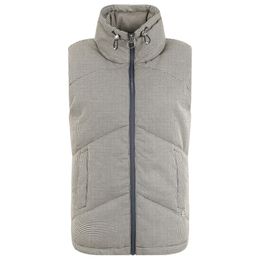 oxmo Damen Steppweste "Weste OXNennja", blau, Gr. XS, Obermaterial: 64% Polyester PES. 33% Viskose CV. 3% Elasthan EL., Westen