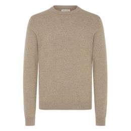 Casual Friday Herren Strickfleece-Pullover "Strickpullover CFHalfdan", braun, Gr. S, Obermaterial: 95% Baumwolle CO. 5% Kaschmir WS., Pullover