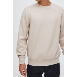 Casual Friday Herren Longpullover "Sweatshirt CFSebastian", beige, Gr. S, Obermaterial: 80% Viskose CV. 13% Polyester PES. 7% Elasthan EL.,