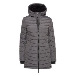 oxmo Damen Langmantel "Parka OXNelly", grau, Gr. M, Obermaterial: 65% Nylon NY. 35% Polyester PES., M&auml;ntel