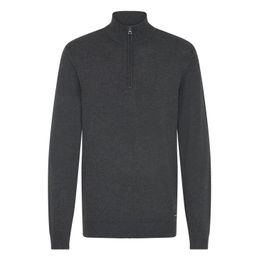 Blend Herren Troyer "Troyer BHWebex", grau, Gr. L, Obermaterial: 78% Viskose CV. 22% Polyester PES., Pullover