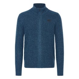 Blend Herren Strickjacke "Strickjacke BHPattix", blau, Gr. S, Obermaterial: 100% Polyacryl PAN., Strickjacken