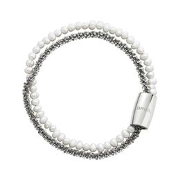 Breil Armband Damen Gr&ouml;&szlig;e One Size silber / perlwei&szlig;