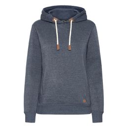 oxmo Damen Kapuzenpullover "Hoodie OXMILLE", blau, Gr. XS, Obermaterial: 55% Polyester PES. 45% Baumwolle CO., Pullover