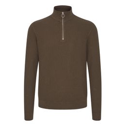 Casual Friday Herren Strickfleece-Pullover "Strickpullover CFKarlo", braun, Gr. XXL, Obermaterial: 100% Baumwolle CO., Pullover