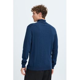 Casual Friday Herren Rollkragenpullover "Rollkragenpullover CFEDIN", blau, Gr. S, Obermaterial: 95% Baumwolle CO. 5% Kaschmir WS., Pullover