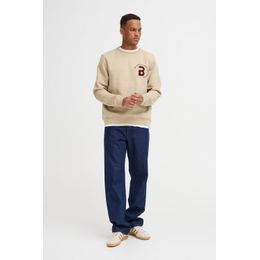 Blend Herren Longpullover "Sweater BHFlorian", beige, Gr. XL, Obermaterial: 50% Baumwolle CO. 50% Polyester PES., Pullover