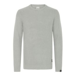 !Solid SOLID Herren Strickfleece-Pullover "Strickpullover SDAron", grau, Gr. S, Obermaterial: 100% Polyacryl PAN., Pullover
