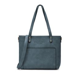 Herling Shopper 'Mauer' Damen Gr&ouml;&szlig;e One Size rauchblau