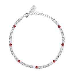 La Petite Story Armband Damen Gr&ouml;&szlig;e One Size rot / silber