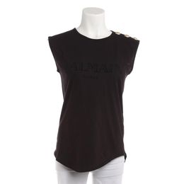 Balmain Top / Seidentop Damen Gr&ouml;&szlig;e S Second Hand schwarz