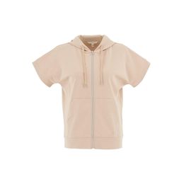 Organication Zip-Up Hoodie female Beige size S