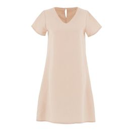 Organication Kleid Damen Gr&ouml;&szlig;e 38 hellbeige Winterkleid
