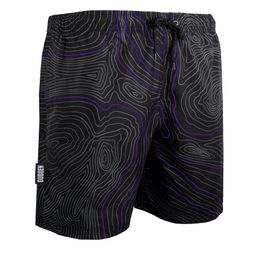 GUGGEN Mountain Badeshorts 'Boardshorts 2335' Herren Gr&ouml;&szlig;e XL lila