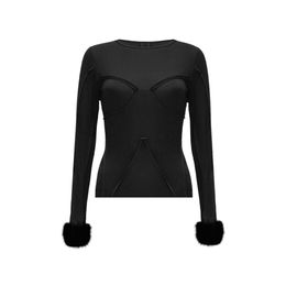 OW Collection Top 'Ciara' female Black size S
