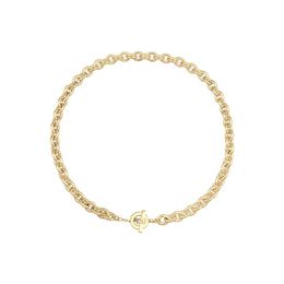 Elli Premium Kette 'Chunky' Damen Gr&ouml;&szlig;e 42 gold