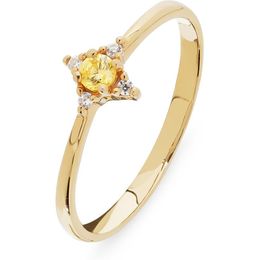 Christ Ring female Yellow size 58