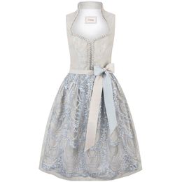 Stockerpoint Dirndl 'Flavia' Damen Gr&ouml;&szlig;e 48 hellblau / taupe