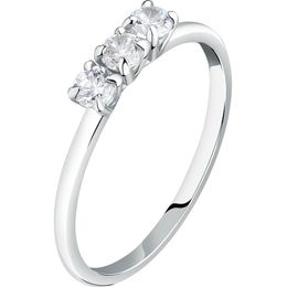 Live Diamond Ring female Silver size 58