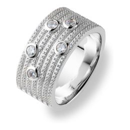 JETTE Ring female Silver size 61