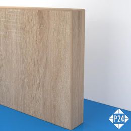 Egger Spanplatte furniert Eiche Lorenzo beigegrau 19mm - Pressspanplatte - Holzplatte - M&ouml;belbauplatte - Regalbrett - K&uuml;chenfront - Dekorplatte